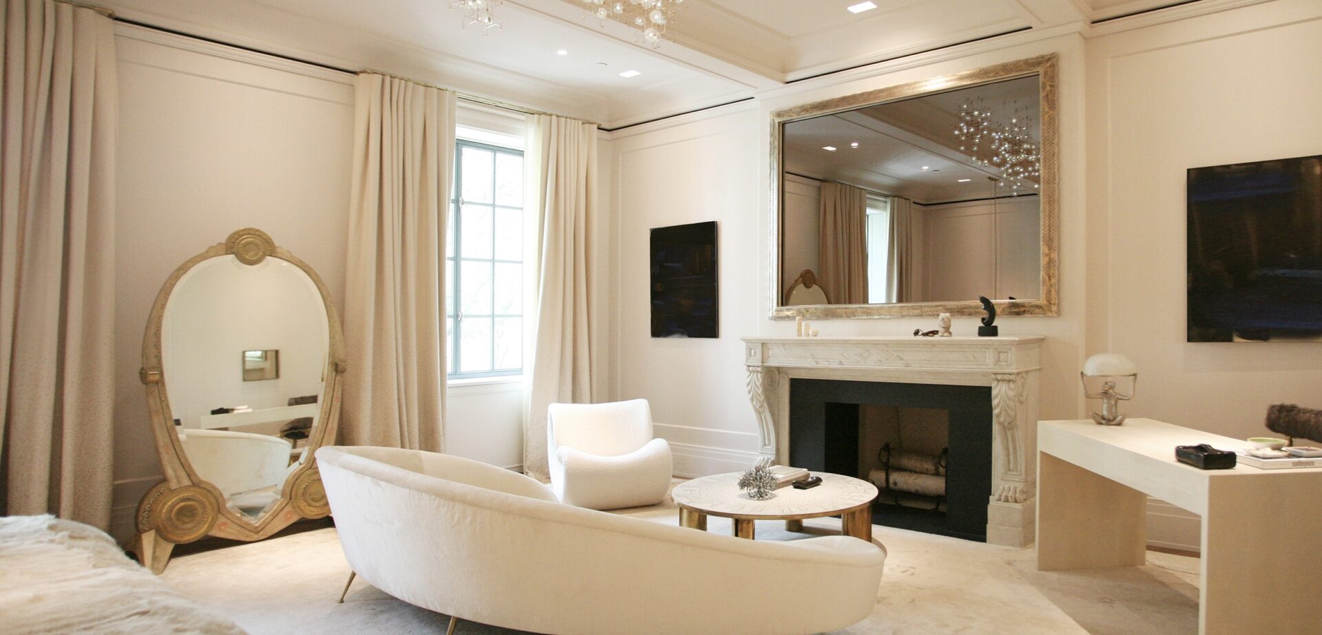 Custom Framed Mirror TVs made in New York City by Reflectel