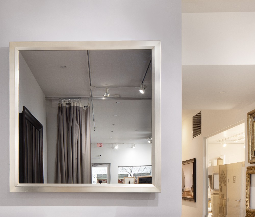 Custom Framed Mirror TVs made in New York City by Reflectel