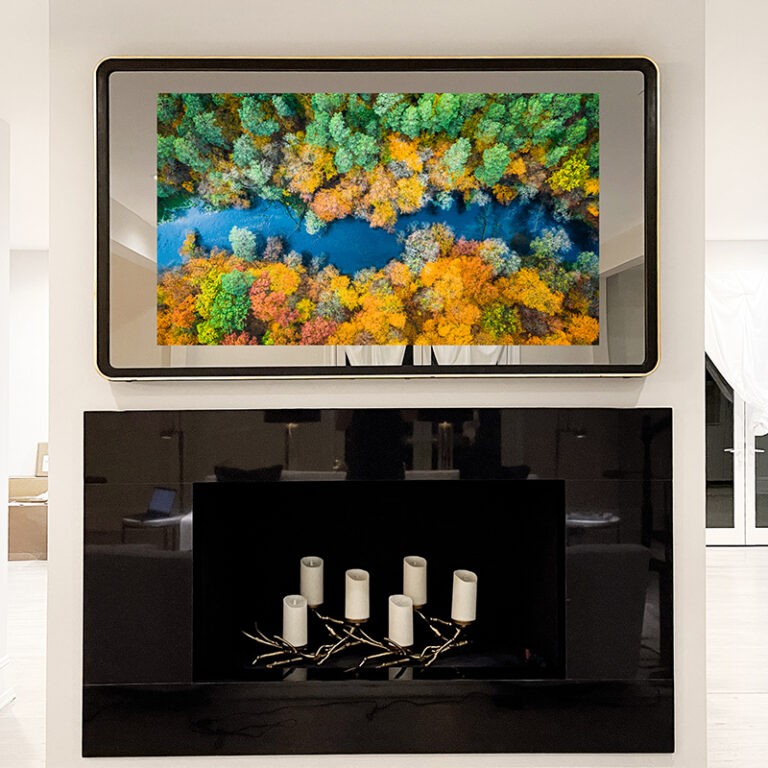 Mirror TV Frames by Reflectel NYC - Hide Your Television