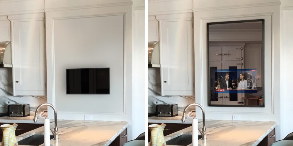 Ultimate Mirror TV Makeover with Reflectel