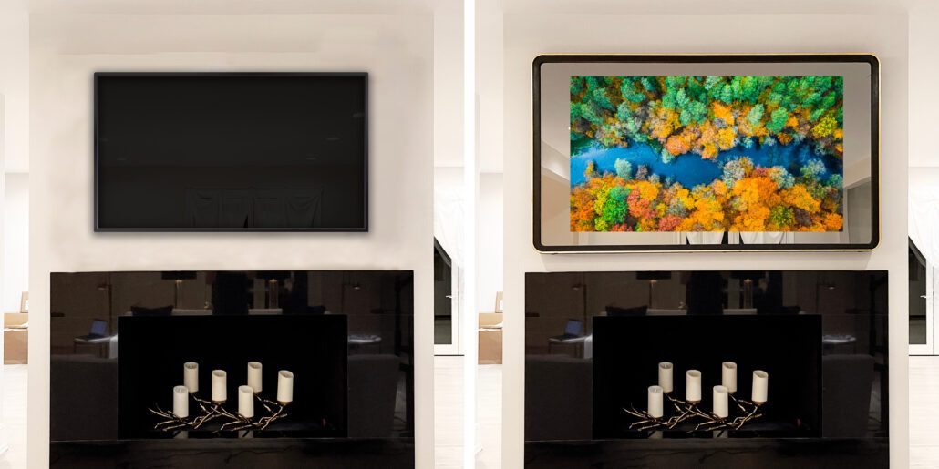 Ultimate Mirror TV Makeover with Reflectel