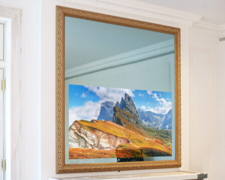 Mirror TV Frames by Reflectel NYC - Hide Your Television